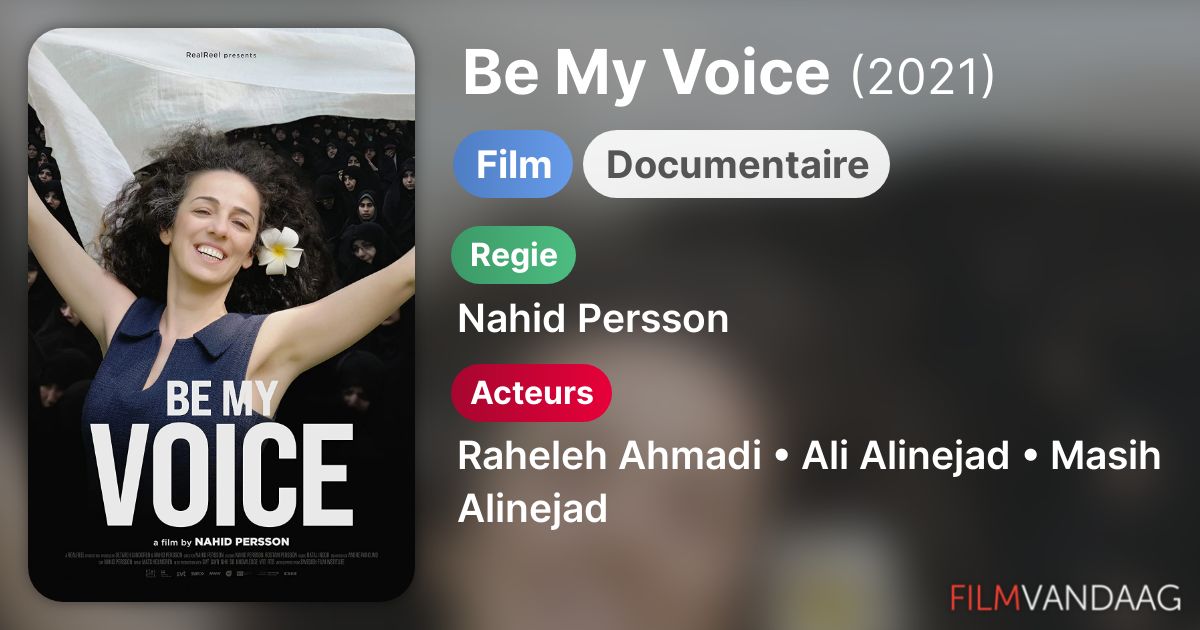 Be My Voice (film, 2021) - FilmVandaag.nl
