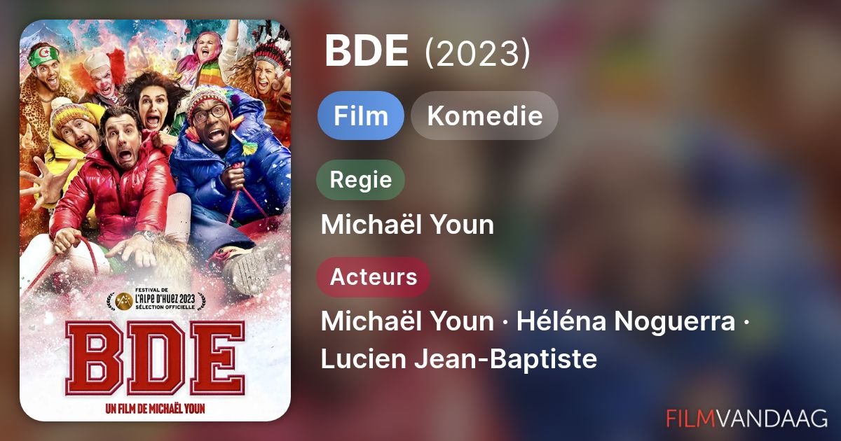 BDE (film, 2023) - FilmVandaag.nl