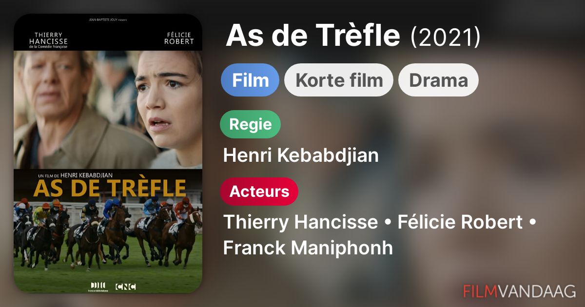 As de Trèfle (film, 2021) - FilmVandaag.nl
