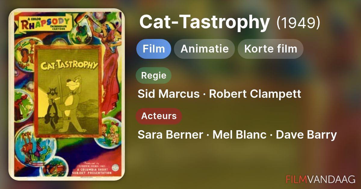 Cat-Tastrophy (film, 1949) - FilmVandaag.nl