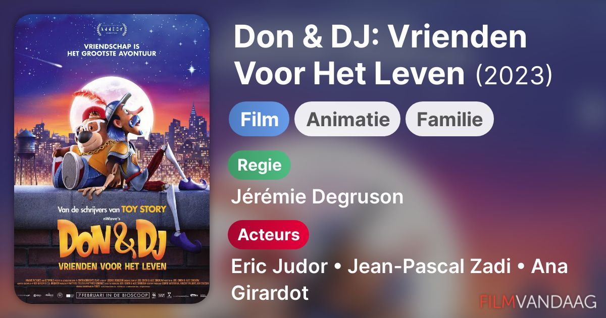Don & DJ: Vrienden Voor Het Leven (film, 2023) - FilmVandaag.nl