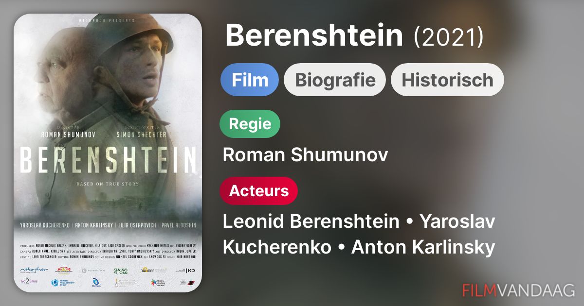 Berenshtein (film, 2021) - FilmVandaag.nl