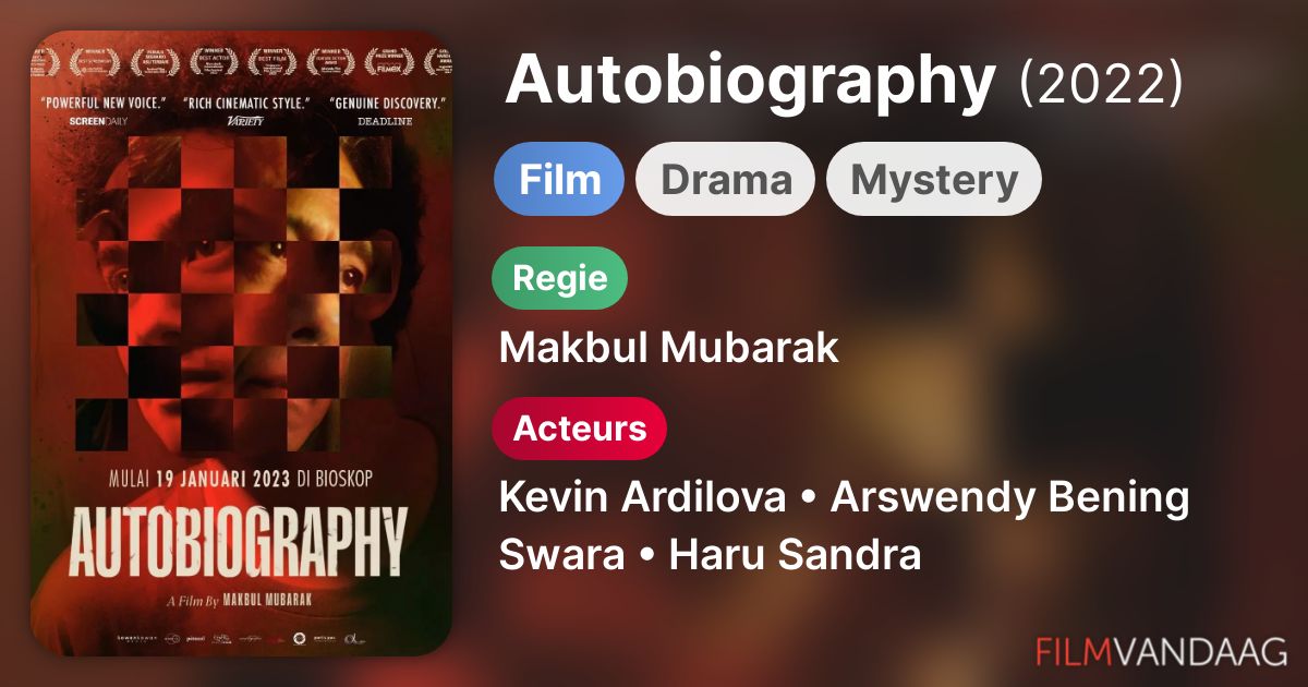 Autobiography (film, 2022) - FilmVandaag.nl