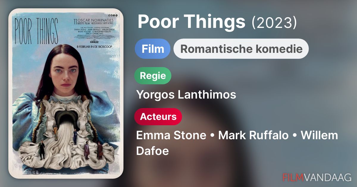 Poor Things (film, 2023) - FilmVandaag.nl