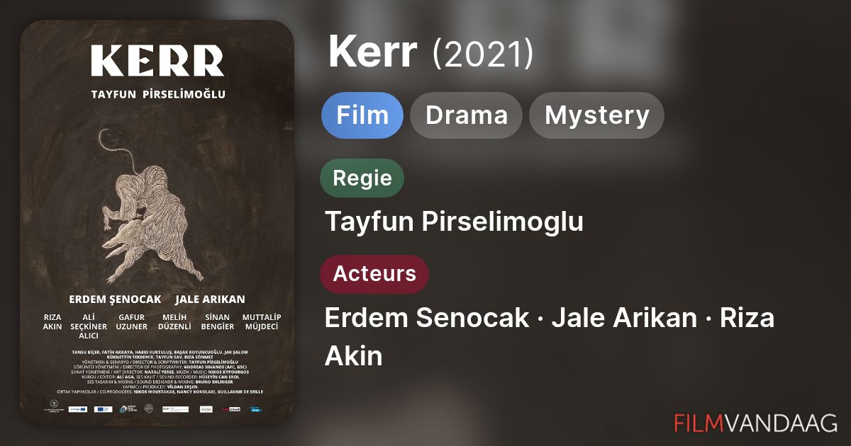 Kerr (film, 2021) - FilmVandaag.nl