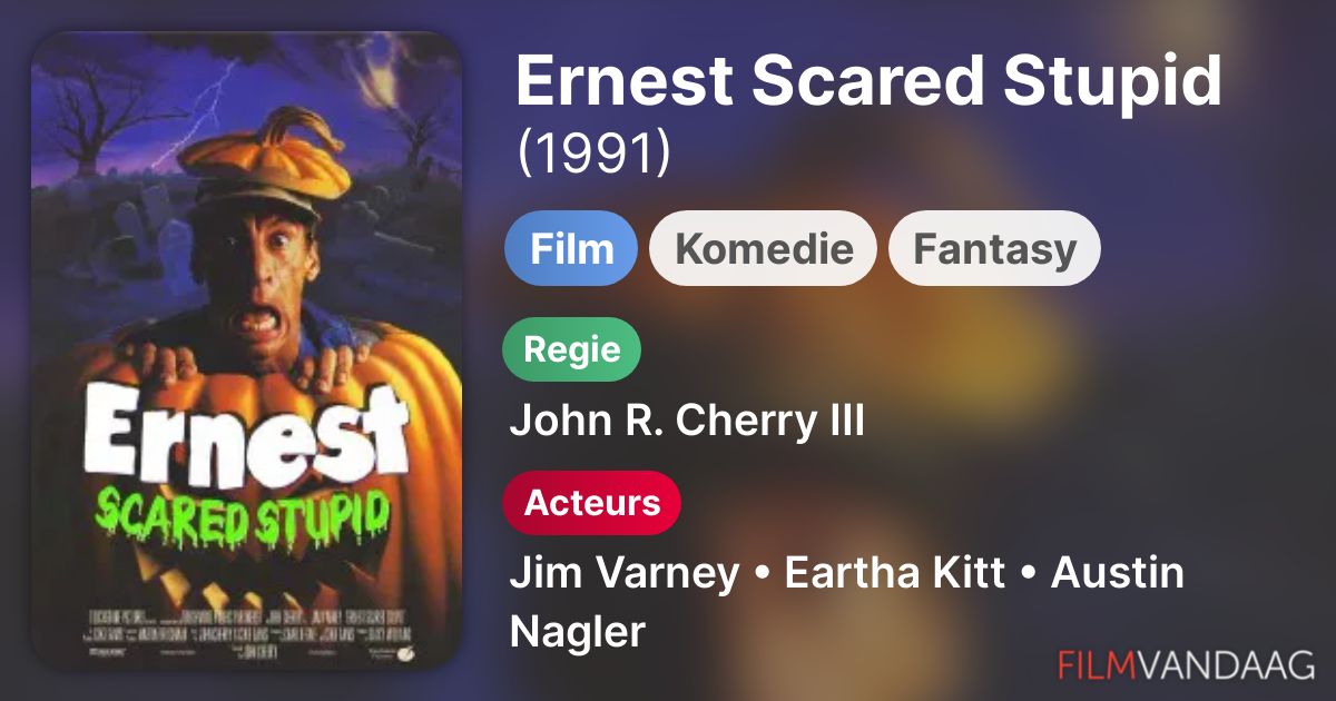 Ernest Scared Stupid (film, 1991) kopen op dvd of blu-ray - FilmVandaag.nl