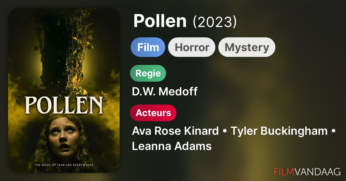 Pollen (film, 2023) - FilmVandaag.nl