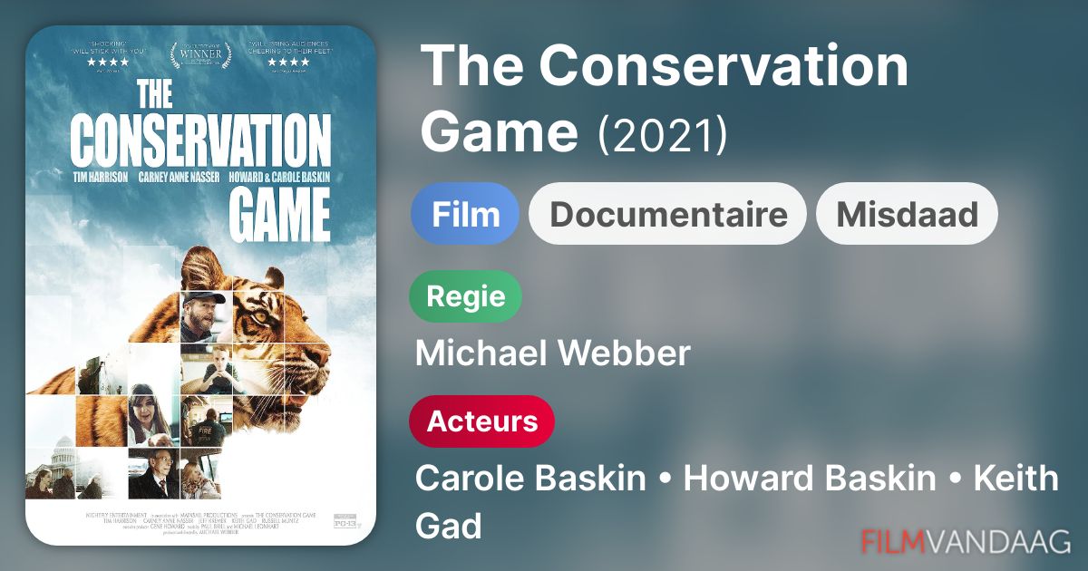 The Conservation Game (film, 2021) - FilmVandaag.nl