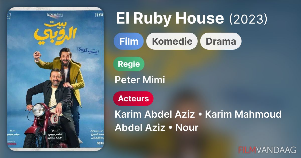El Ruby House (film, 2023) - FilmVandaag.nl
