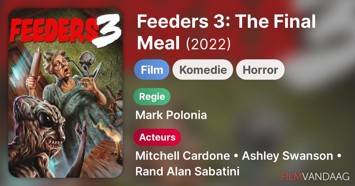Feeders 3: The Final Meal (film, 2022) - FilmVandaag.nl