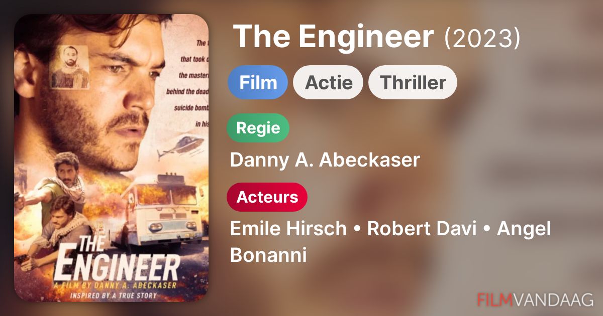 The Engineer (film, 2023) - FilmVandaag.nl
