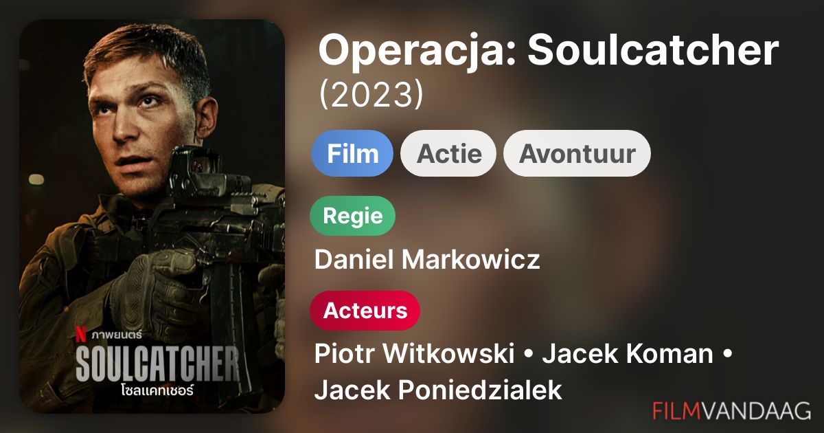 Operacja: Soulcatcher (film, 2023) - FilmVandaag.nl