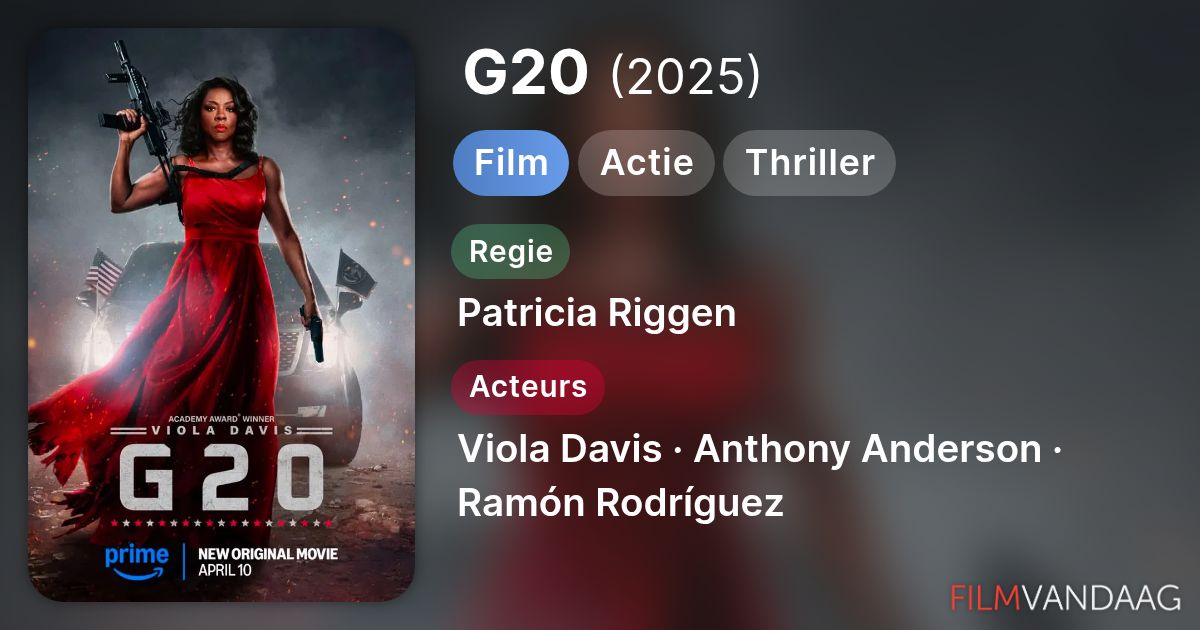 G20 (film, 2025) - FilmVandaag.nl