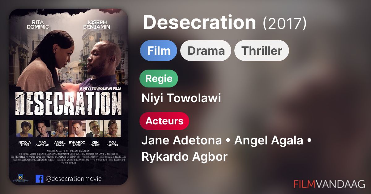 Desecration (film, 2017) - FilmVandaag.nl