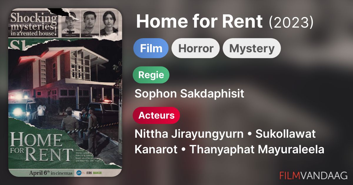 Home for Rent (film, 2023) - FilmVandaag.nl
