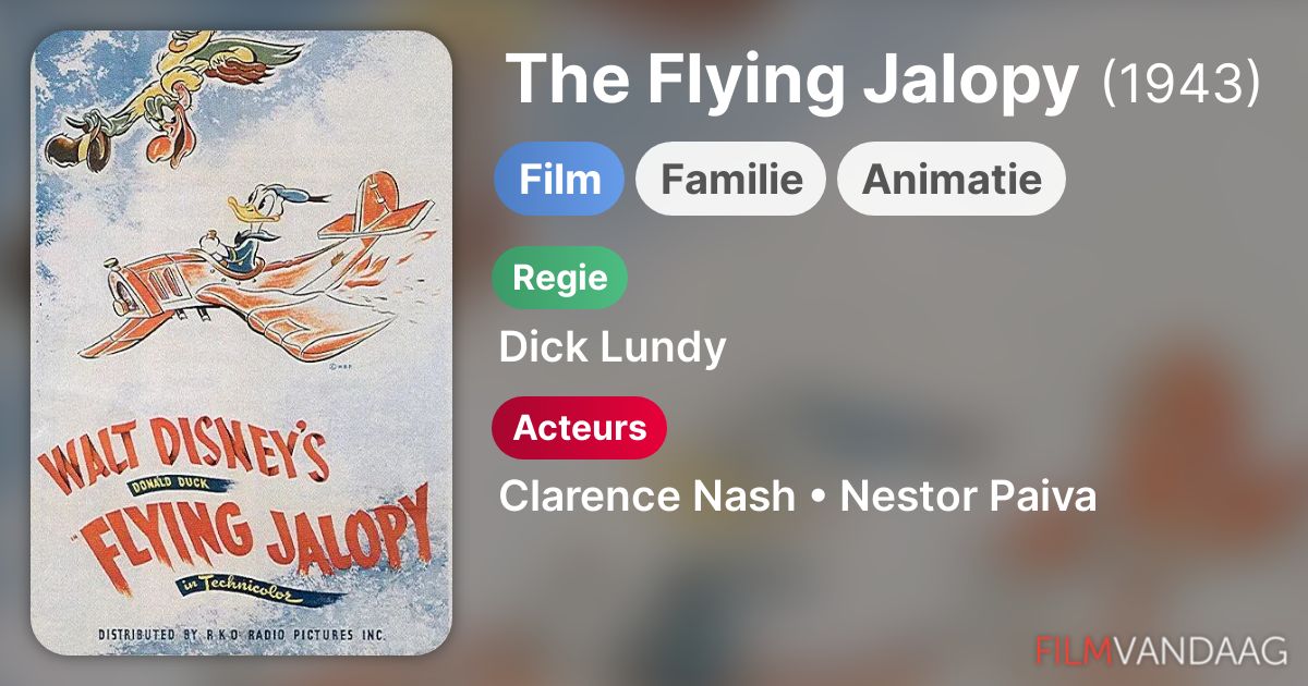 The Flying Jalopy (film, 1943) - FilmVandaag.nl