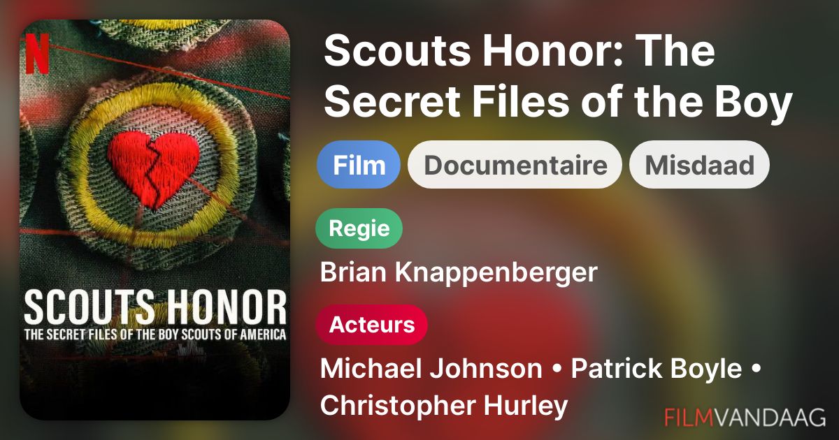 Nieuws over Scouts Honor: The Secret Files of the Boy Scouts of America (film, 2023 ...