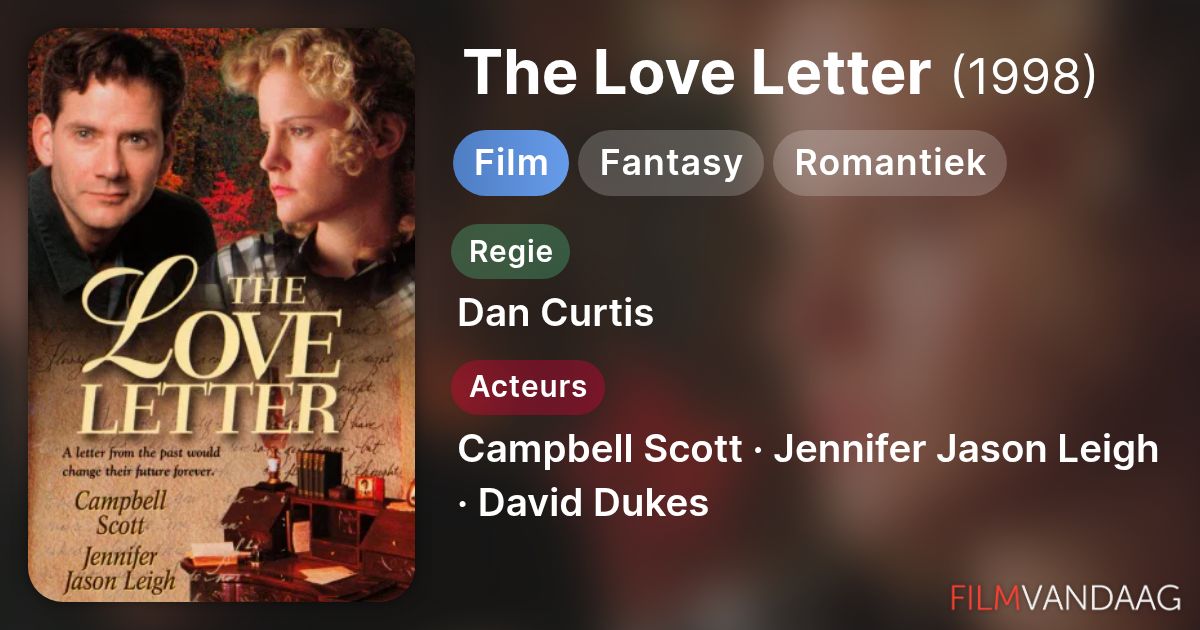 The Love Letter (film, 1998) - FilmVandaag.nl