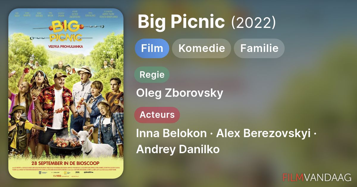 Big Picnic (film, 2022) - FilmVandaag.nl