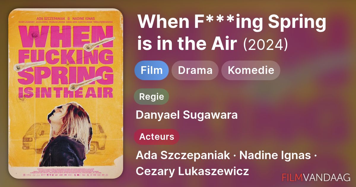 When F***ing Spring is in the Air (film, 2024) - FilmVandaag.nl