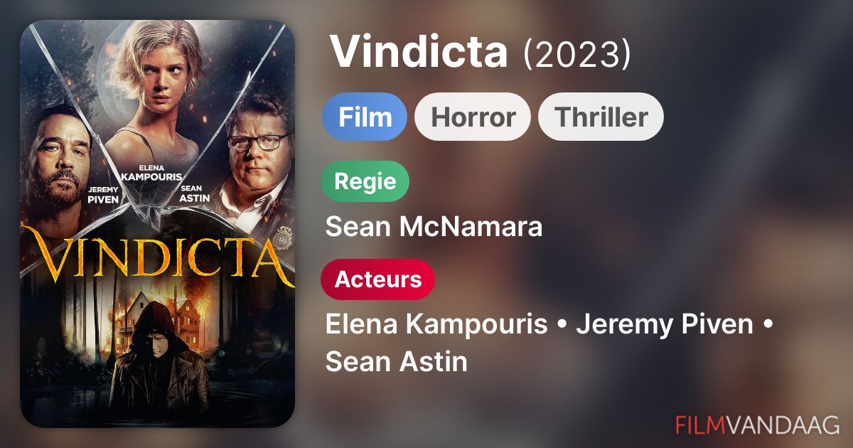 Vindicta (film, 2023) - FilmVandaag.nl