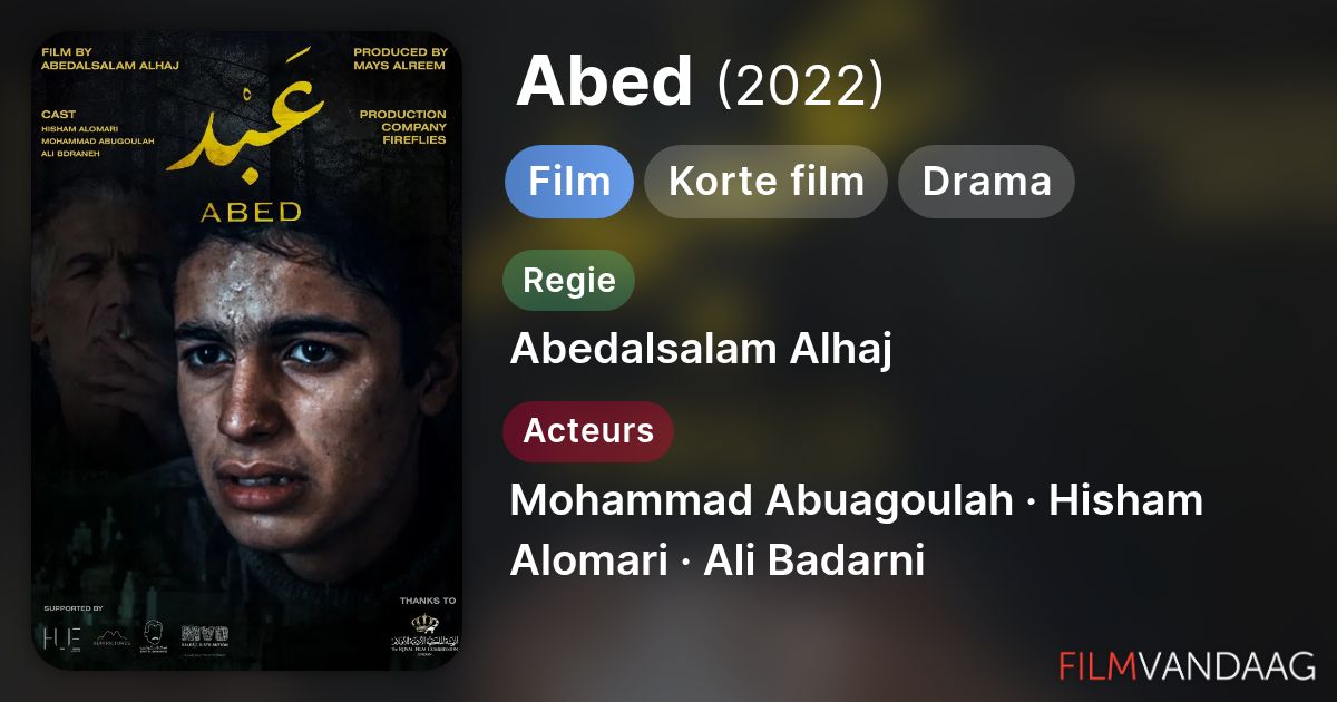 Abed (film, 2022) - FilmVandaag.nl