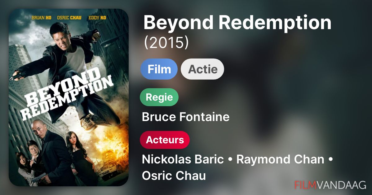 Beyond Redemption (film, 2015) - FilmVandaag.nl