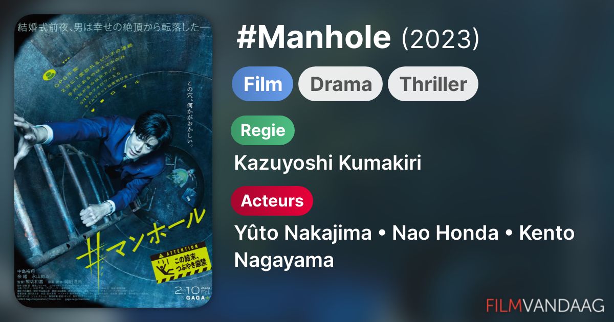 #Manhole (film, 2023) - FilmVandaag.nl