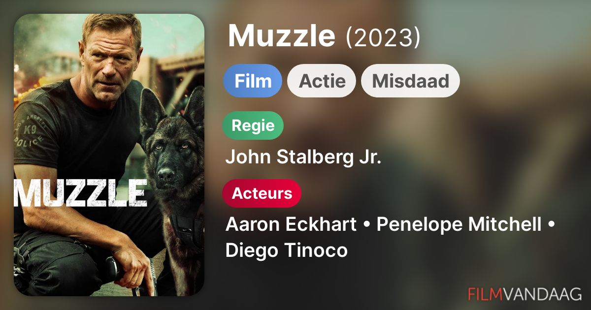 Muzzle (film, 2023) - FilmVandaag.nl