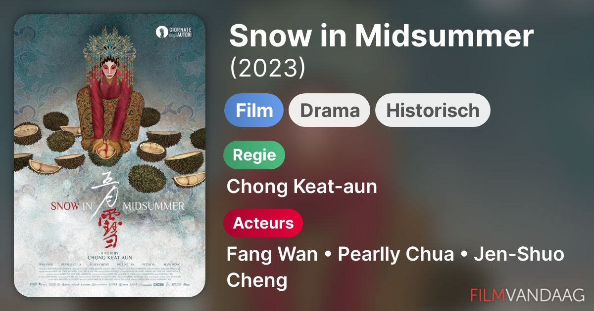 Snow in Midsummer (film, 2023) - FilmVandaag.nl