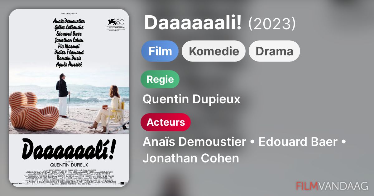 Daaaaaali! (film, 2023) - FilmVandaag.nl