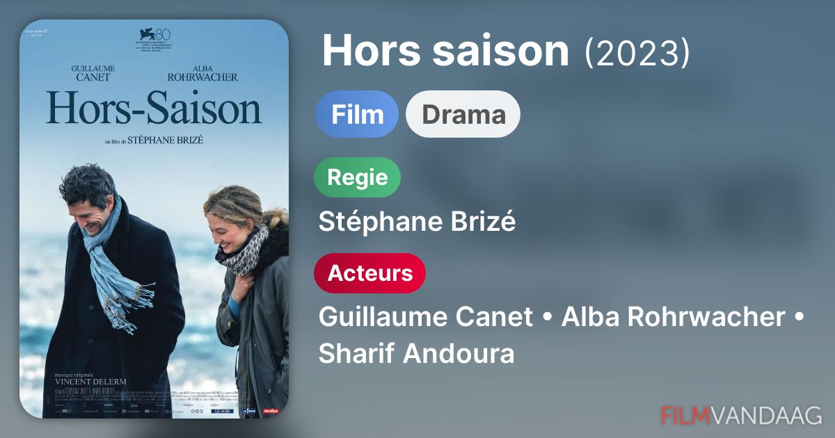 Hors saison (film, 2023) - FilmVandaag.nl
