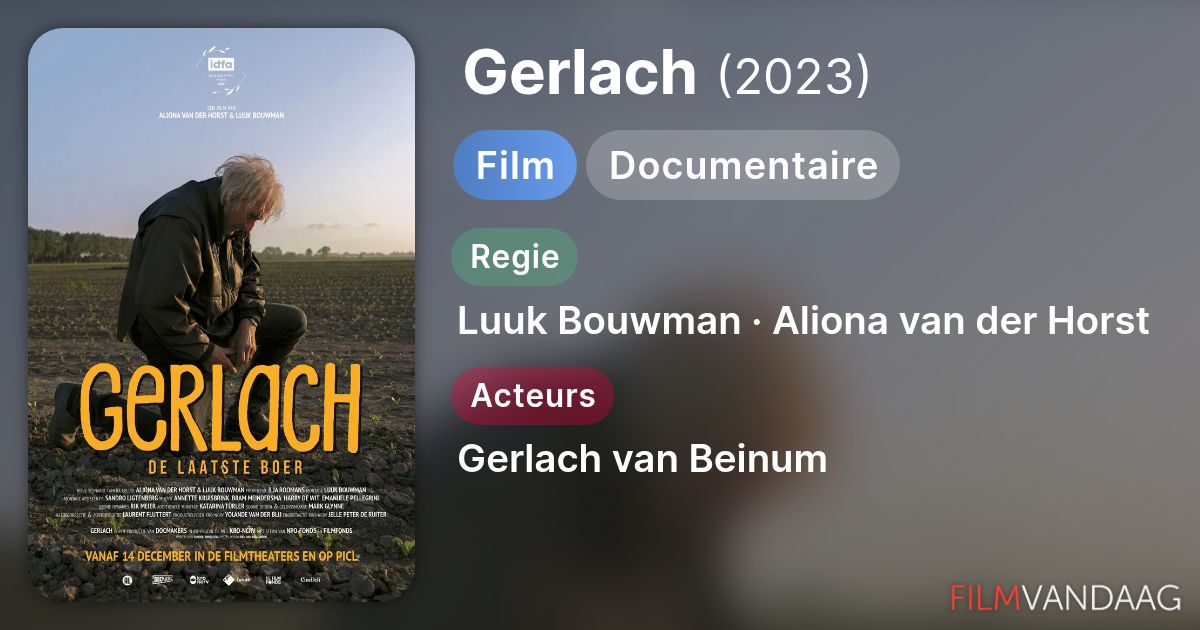 Gerlach (film, 2023) - FilmVandaag.nl