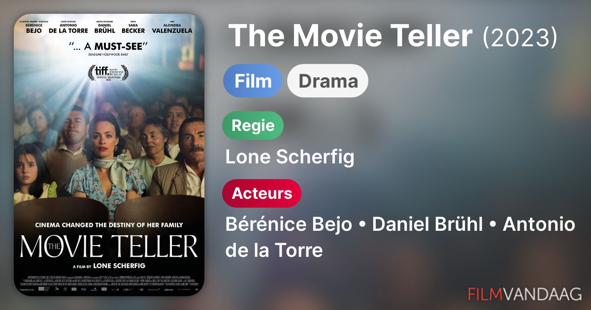 The Movie Teller (film, 2023) - FilmVandaag.nl
