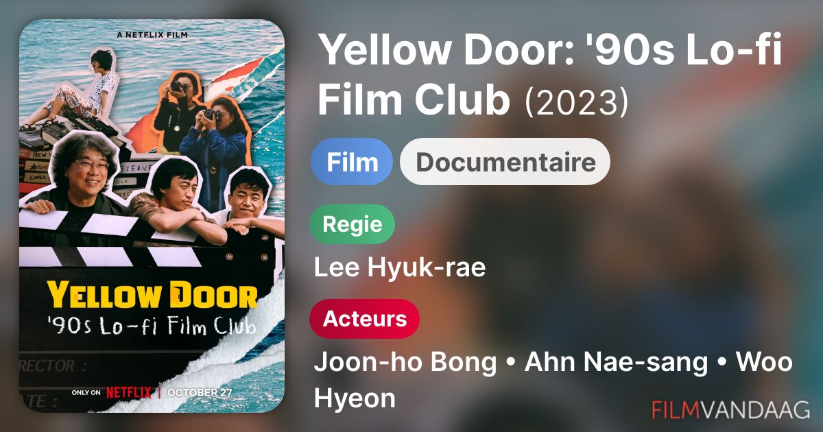 Yellow Door: '90s Lo-fi Film Club (film, 2023) - FilmVandaag.nl