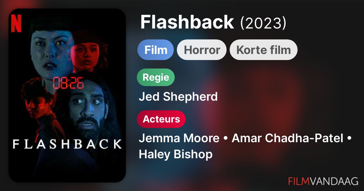 Flashback (film, 2023) - FilmVandaag.nl