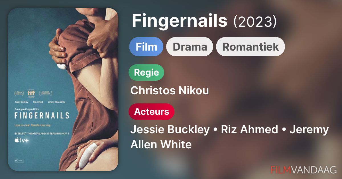 Fingernails (film, 2023) - FilmVandaag.nl
