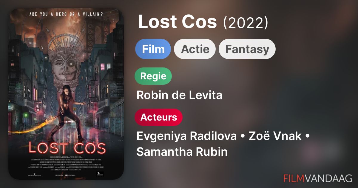 Lost Cos (film, 2022) - FilmVandaag.nl