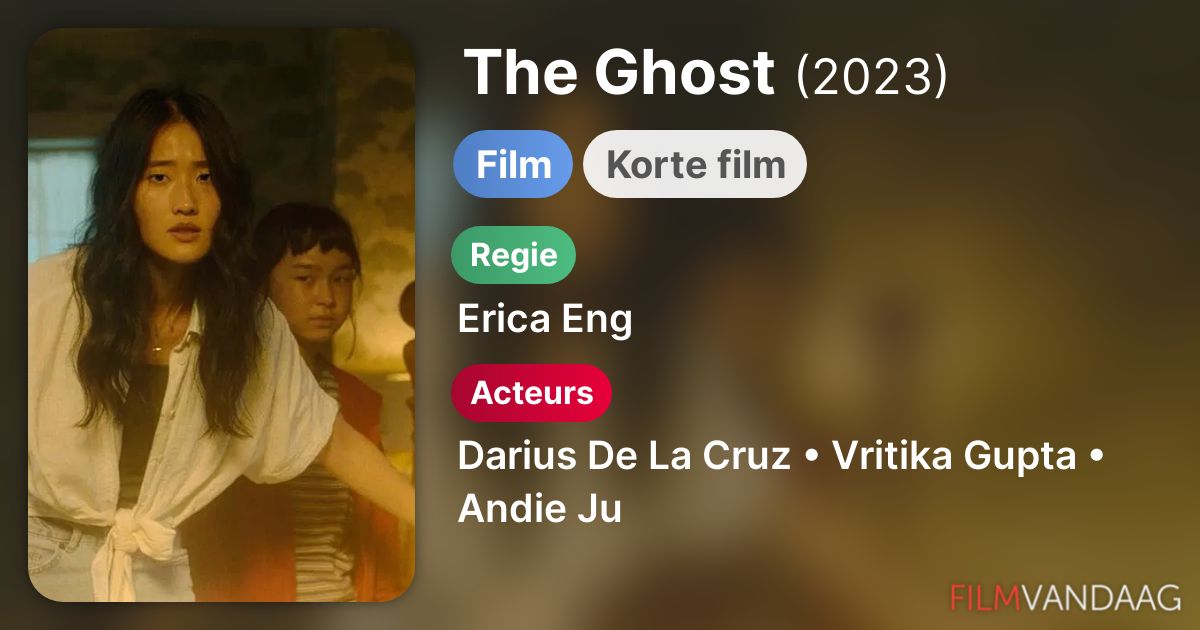 The Ghost (film, 2023) - FilmVandaag.nl