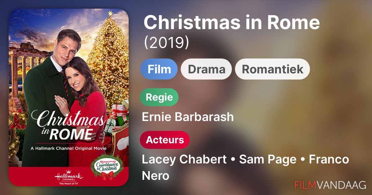 Christmas in Rome (film, 2019) - FilmVandaag.nl