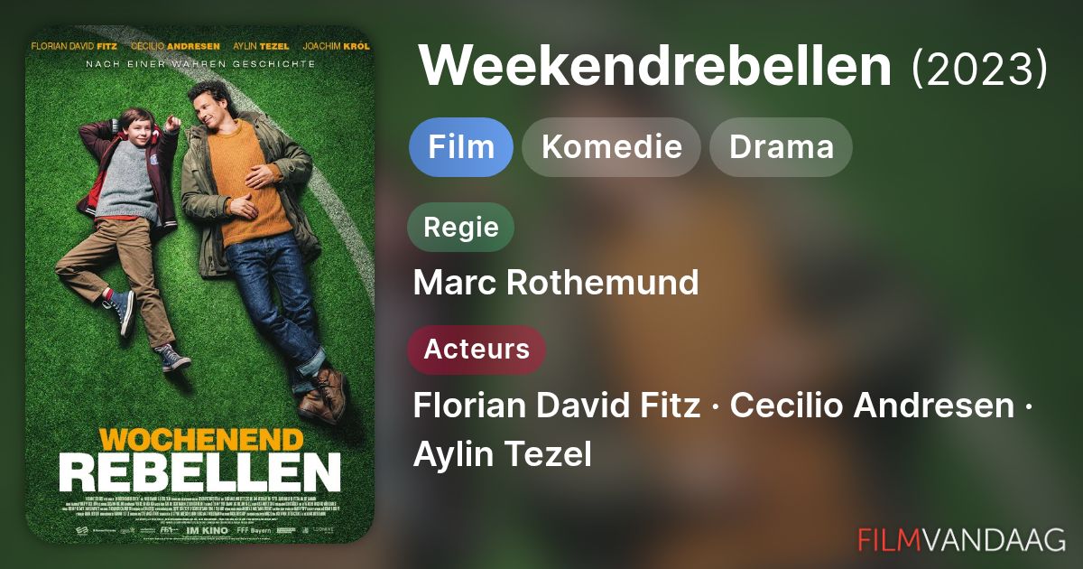 Weekendrebellen (film, 2023) - FilmVandaag.nl