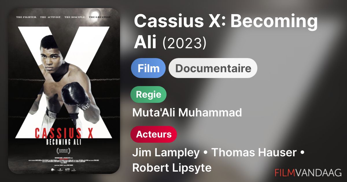 Cassius X: Becoming Ali (film, 2023) - FilmVandaag.nl