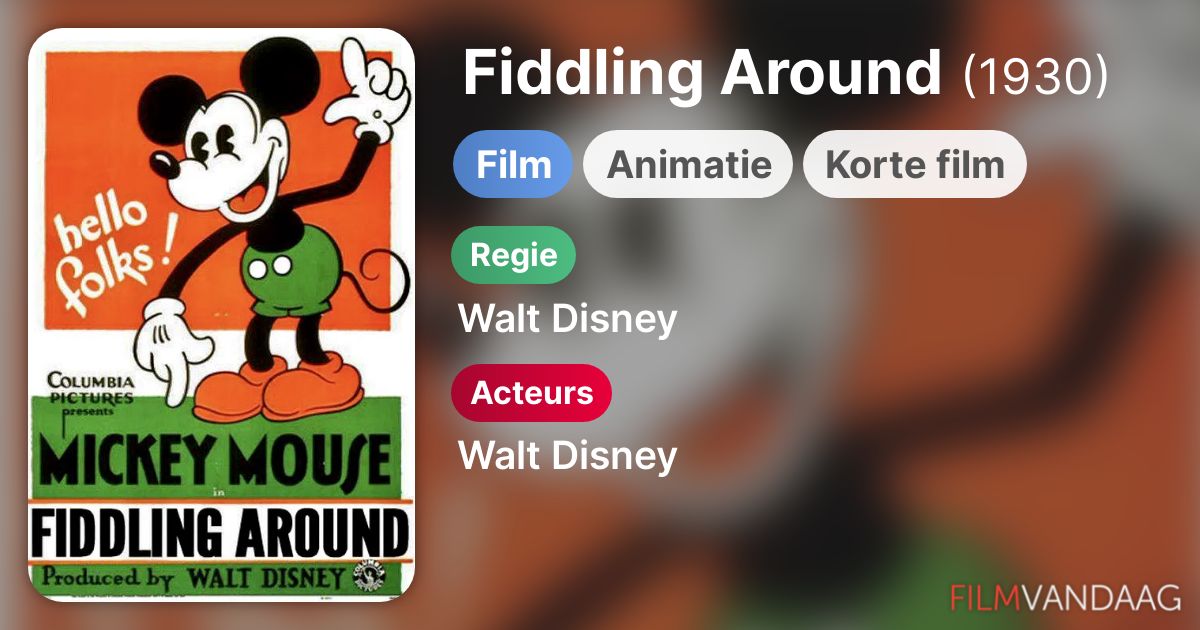 Fiddling Around (film, 1930) - FilmVandaag.nl
