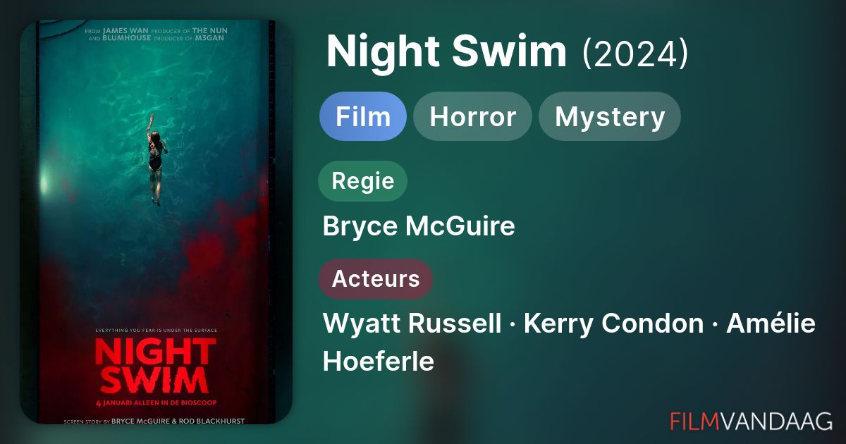 Night Swim (film, 2024) - FilmVandaag.nl