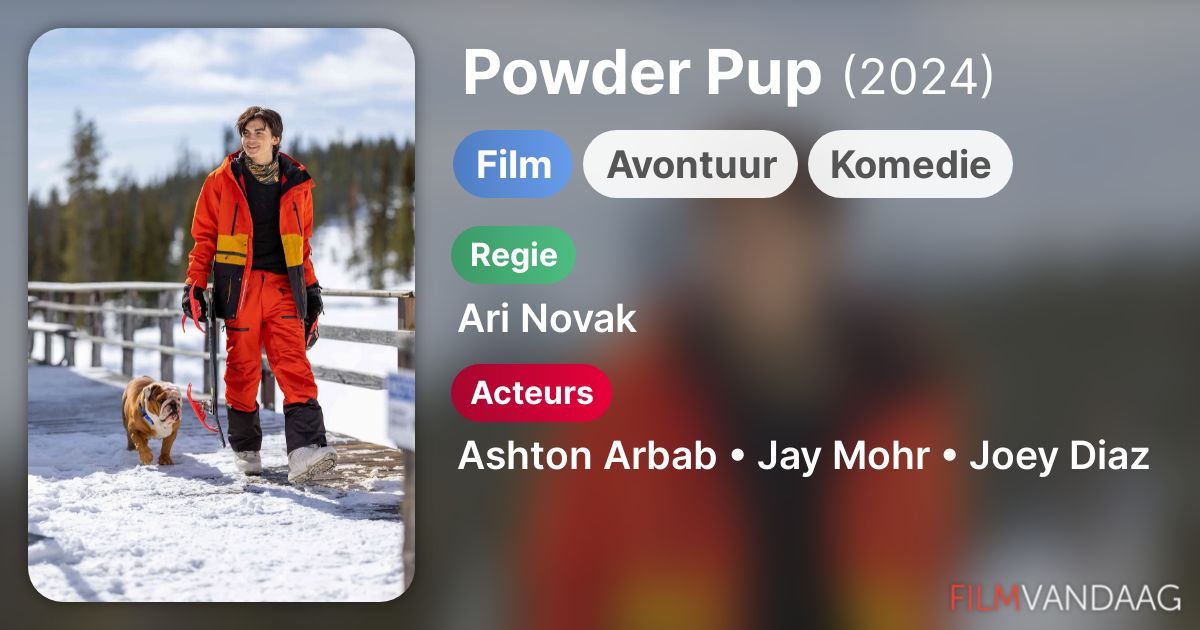 Powder Pup (film, 2023) - FilmVandaag.nl