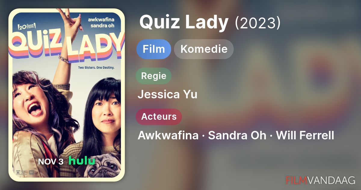 Quiz Lady (film, 2023) - FilmVandaag.nl