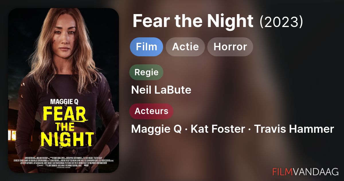 Fear the Night (film, 2023) - FilmVandaag.nl