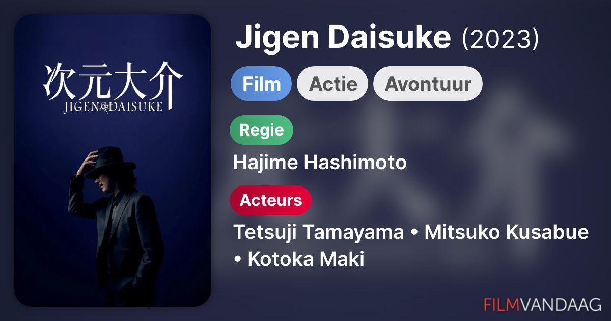Jigen Daisuke (film, 2023) - FilmVandaag.nl