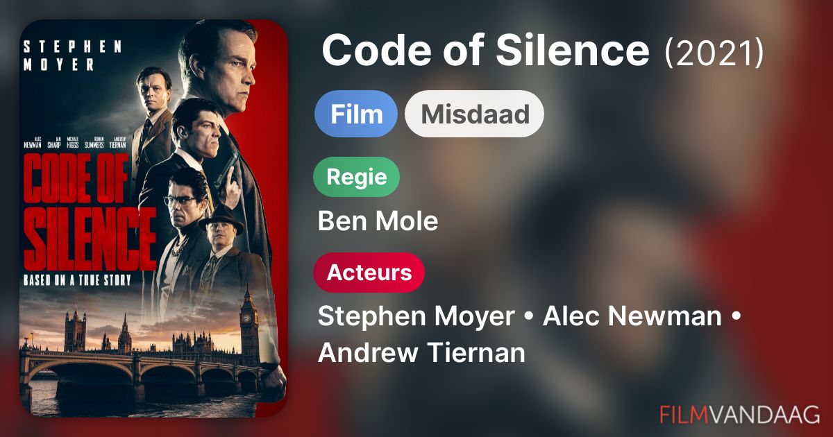 Code of Silence (film, 2021) - FilmVandaag.nl