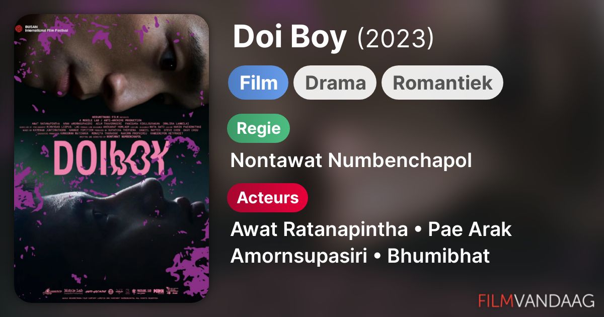 Doi Boy (film, 2023) - FilmVandaag.nl